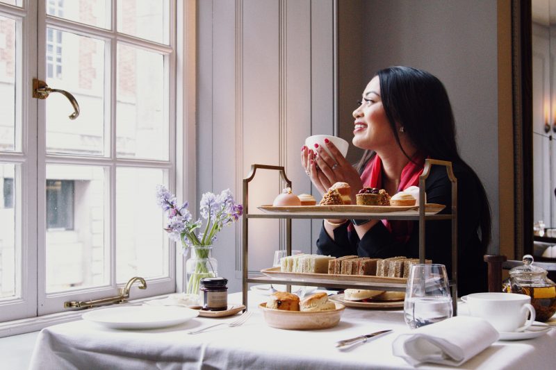 Thomas’s Cafe in Regent Street’s Flagship Burberry Store