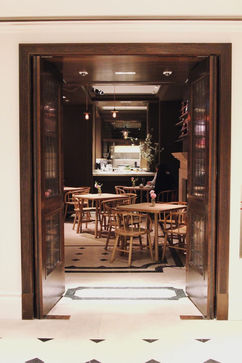 Thomas’s Cafe in Regent Street’s Flagship Burberry Store