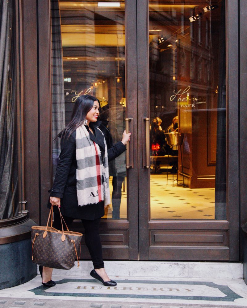 Thomas’s Cafe in Regent Street’s Flagship Burberry Store