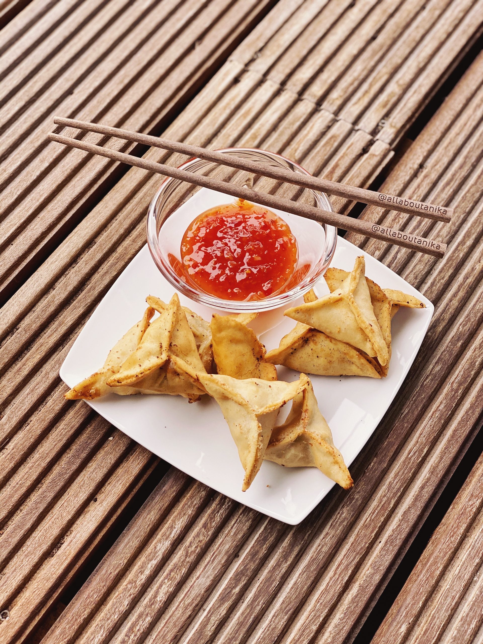 Cream Cheese Wonton Recipe - Just Like The Chinese Takeaway